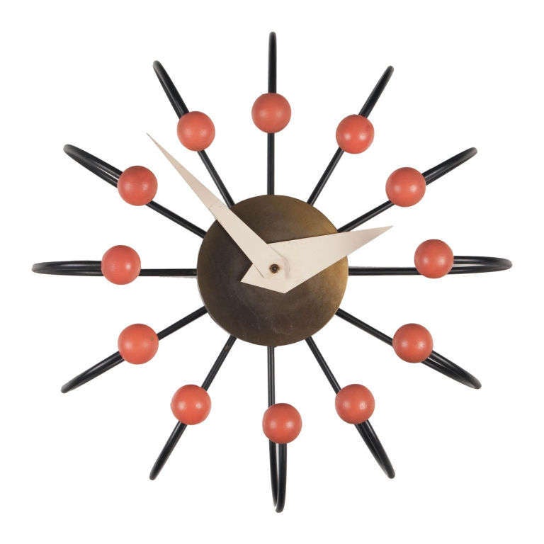 Atomic Ball Clock by Frederick Weinberg at 1stDibs