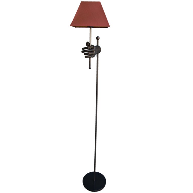Articulated Hand Mannequin Floor Lamp at 1stDibs