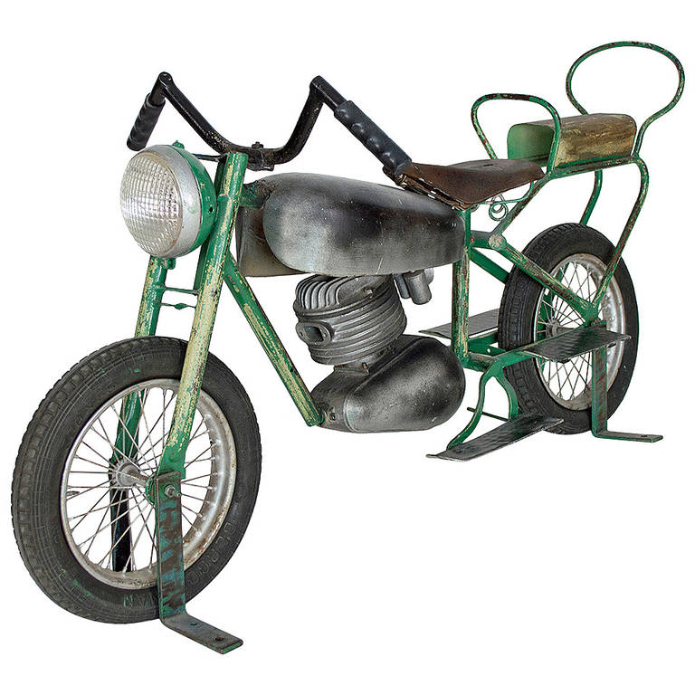 Merry-Go-Round Motorcycle, 1960s at 1stDibs