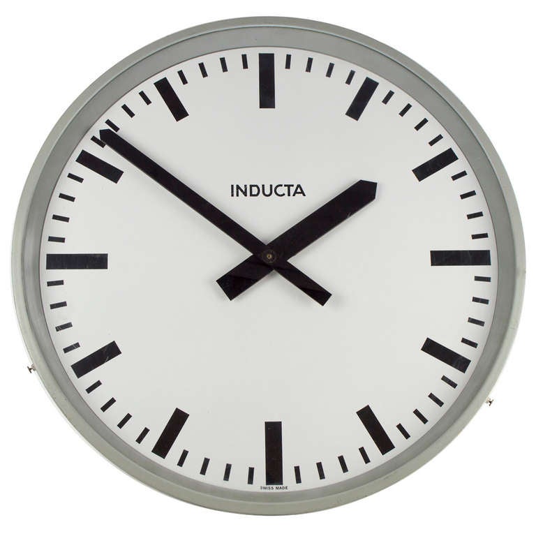 Wall Clock by Inducta at 1stDibs | inducta clock, bodet clock ราคา