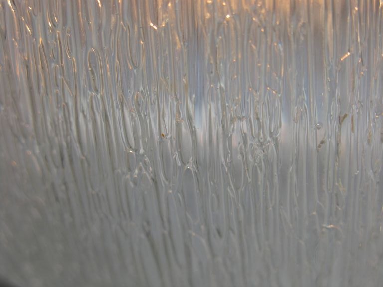 Clear Spun Glass Sphere Chandelier at 1stDibs | clear glass sphere ...