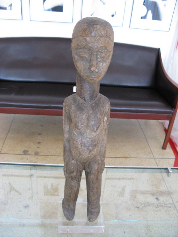 Wooden Lobi Bateba Figure at 1stDibs