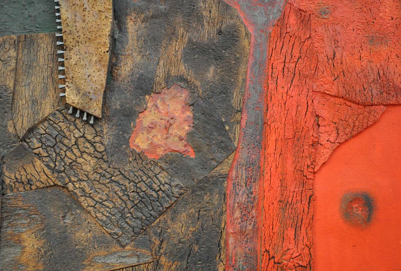 Mixed-Media Signed "Enrico Cervelli 1961," Italian at 1stDibs