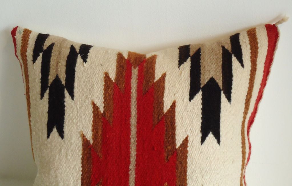 Navajo Weaving Pillow /great Colors and Design at 1stDibs