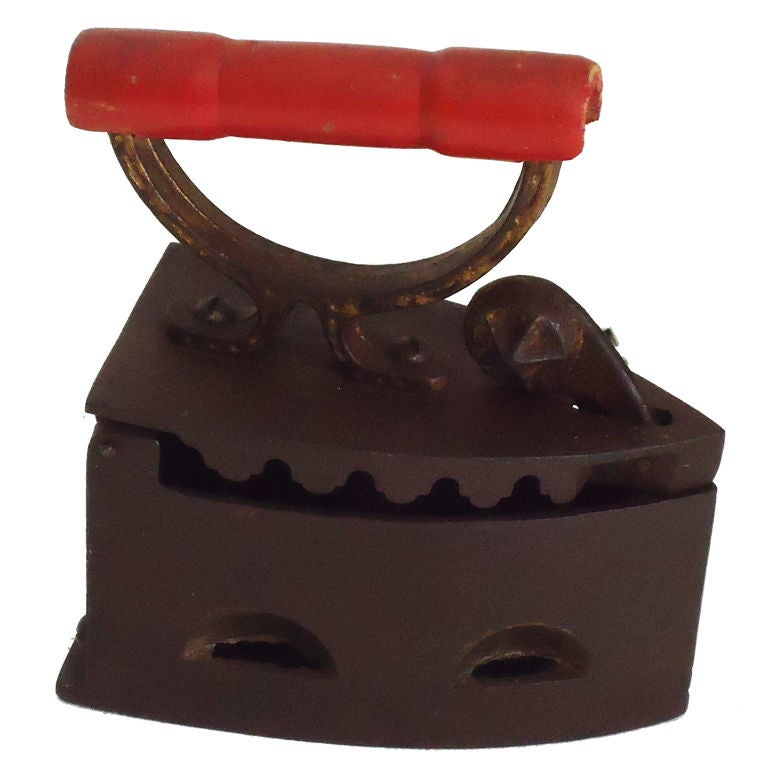 Early and Unusual 19thc Sad Iron at 1stDibs