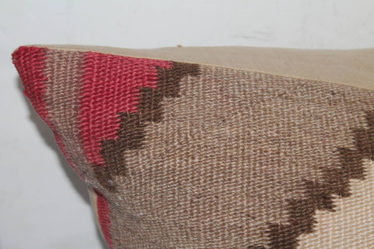 Monumental Early Navajo Weaving Pillow at 1stDibs