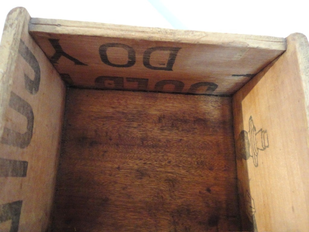 19thc Original Mustard Painted Salt Box From New England at 1stDibs