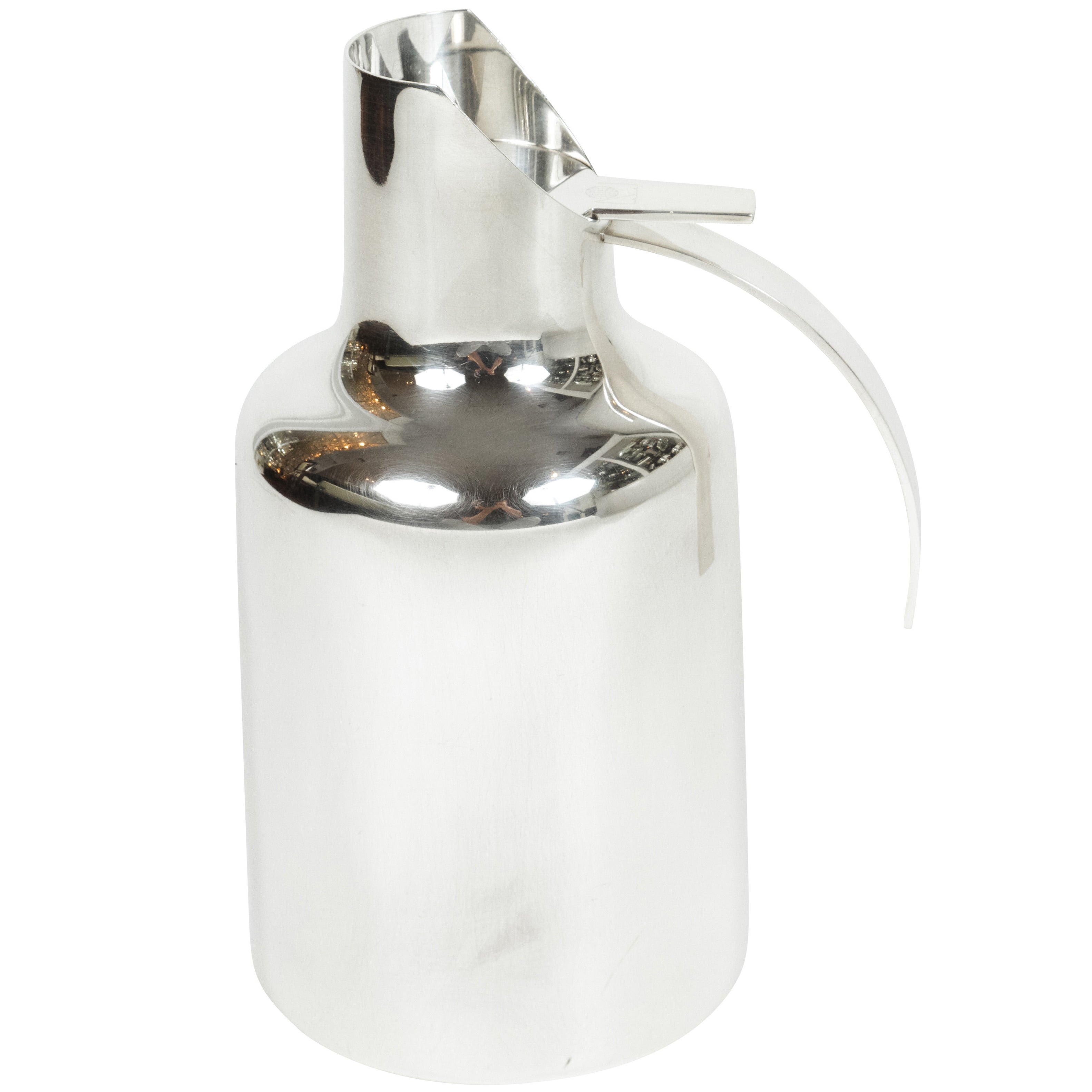 Silver Plated Thermal Carafe by Sabattini at 1stDibs