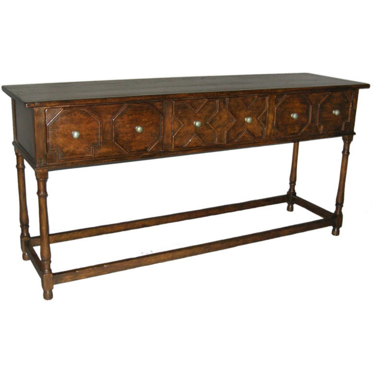 Geometric Console at 1stDibs