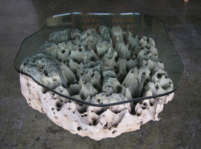 Deep Sea Stone Tables at 1stDibs