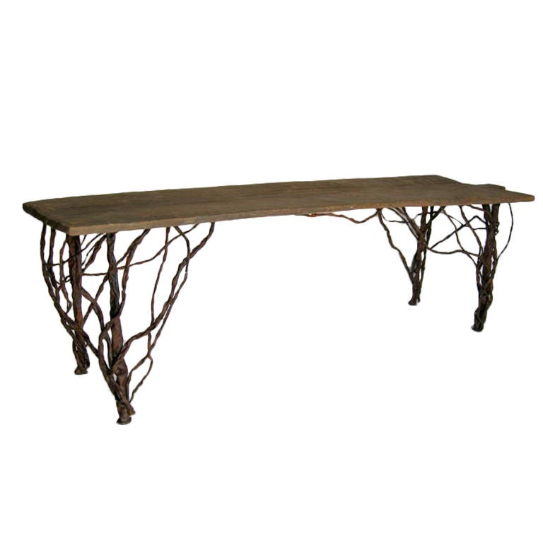 Branch Console Table - 3 For Sale on 1stDibs | tree branch console ...