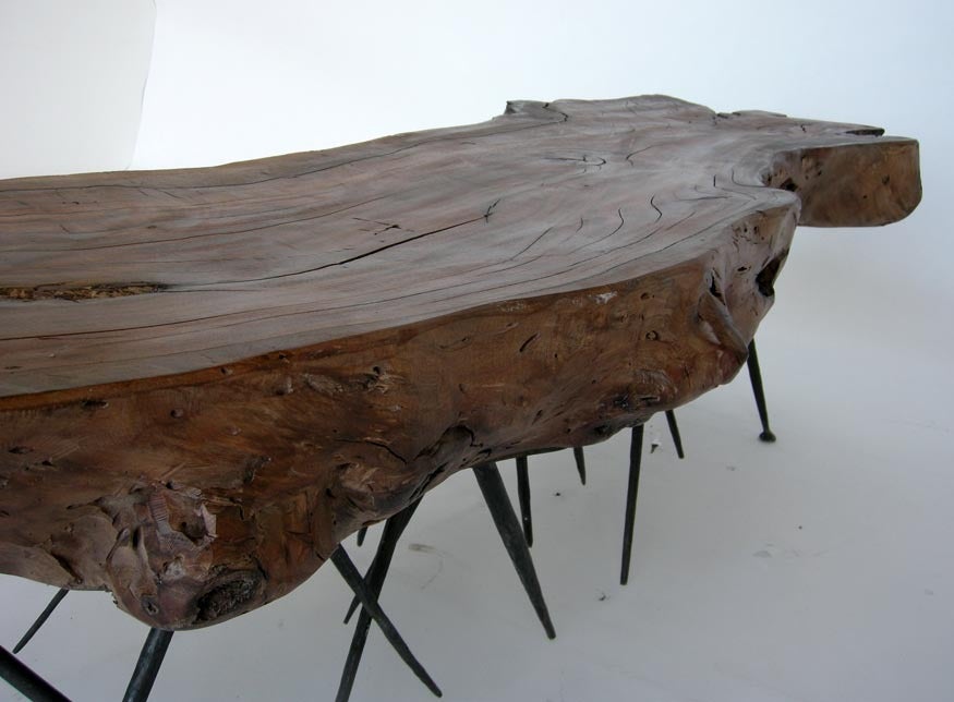"Pick Up Sticks" Walnut Coffee Table at 1stDibs