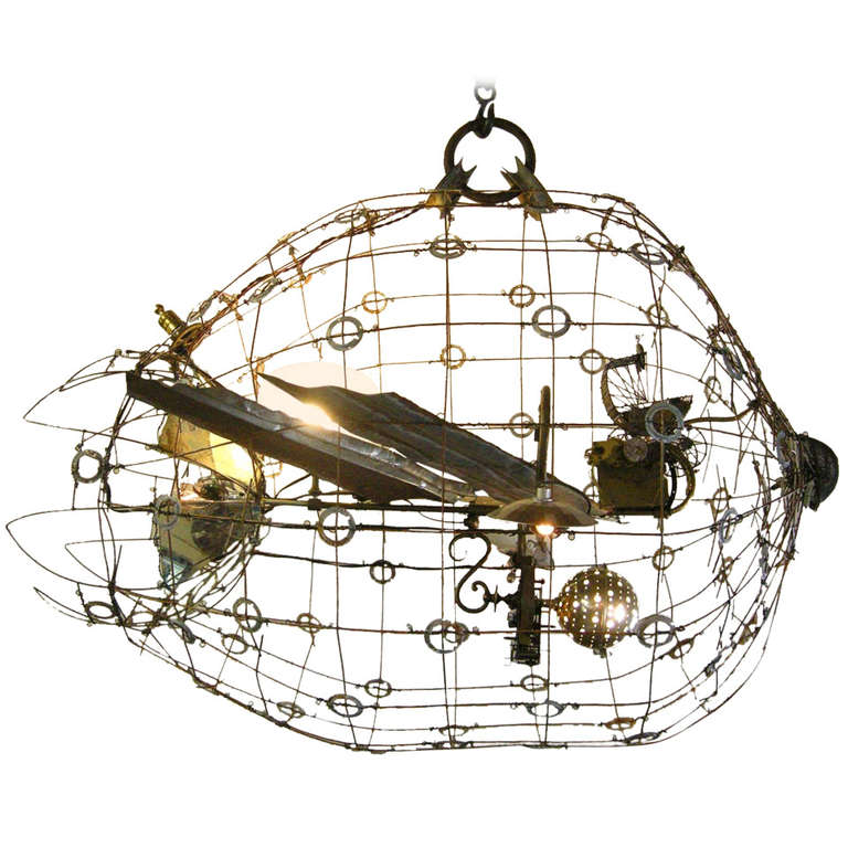 Kenmark #1 Airship Chandelier at 1stDibs