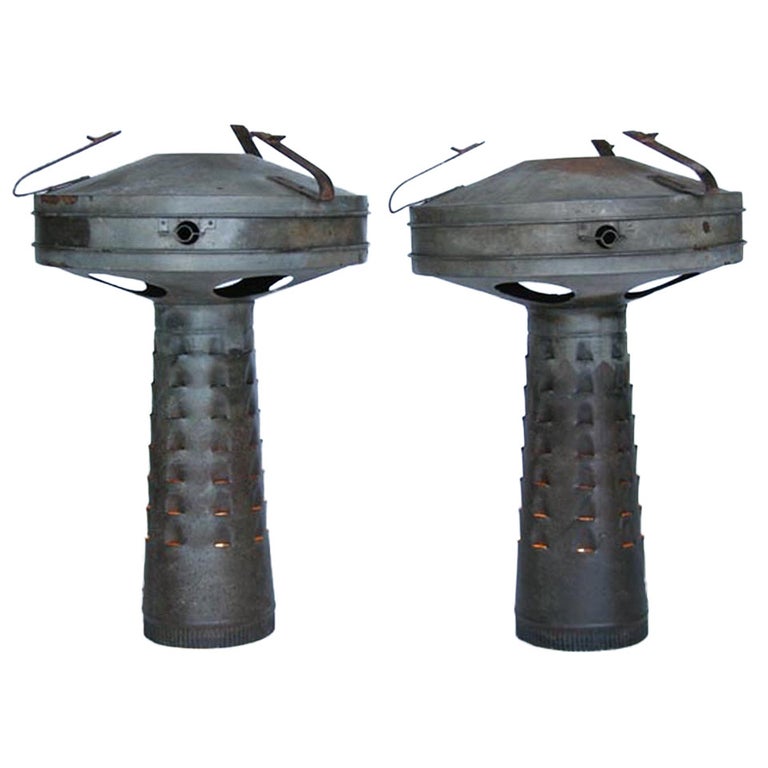 Vintage Smudge Lamps at 1stDibs