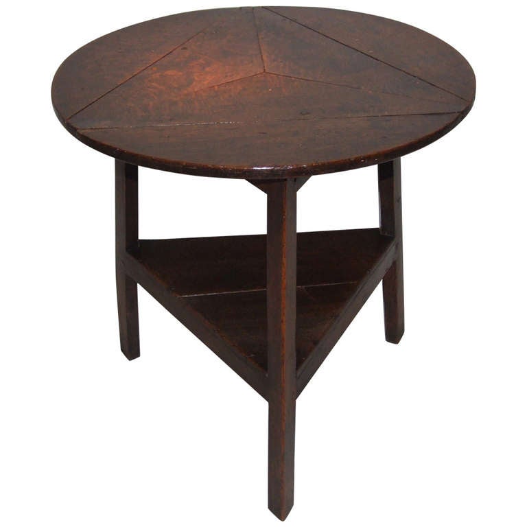 18th Century English Folding Top Cricket Table at 1stDibs