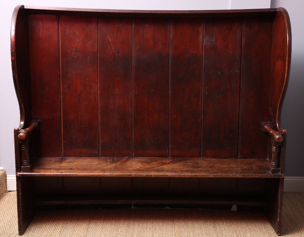 Barrel-Back Settle at 1stDibs | settle back classic