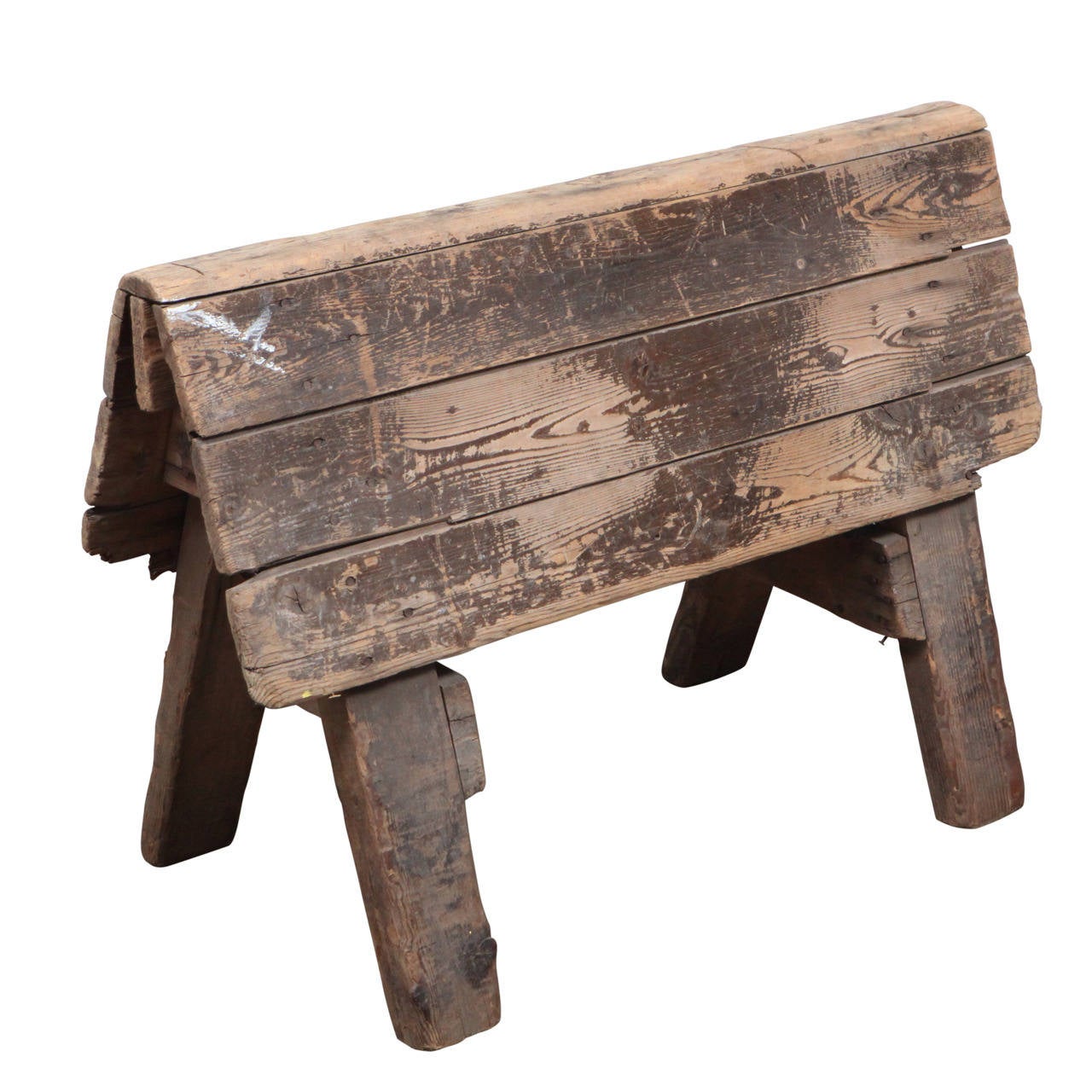 Rustic Saddle Rack at 1stDibs