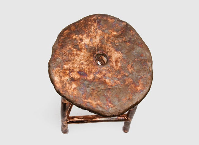 Copper Stool by Max Lamb at 1stDibs | max lamb stool