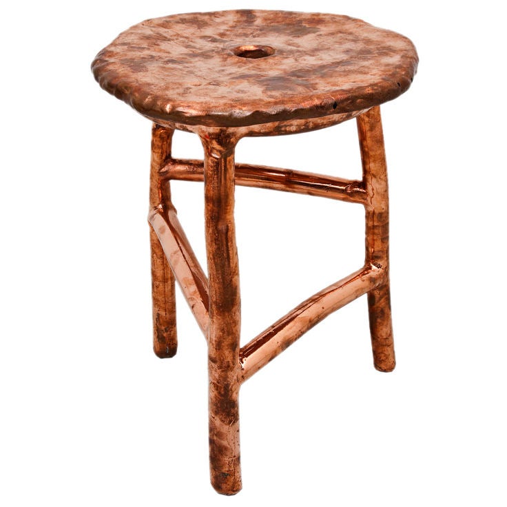 Copper Stool by Max Lamb at 1stDibs | max lamb stool