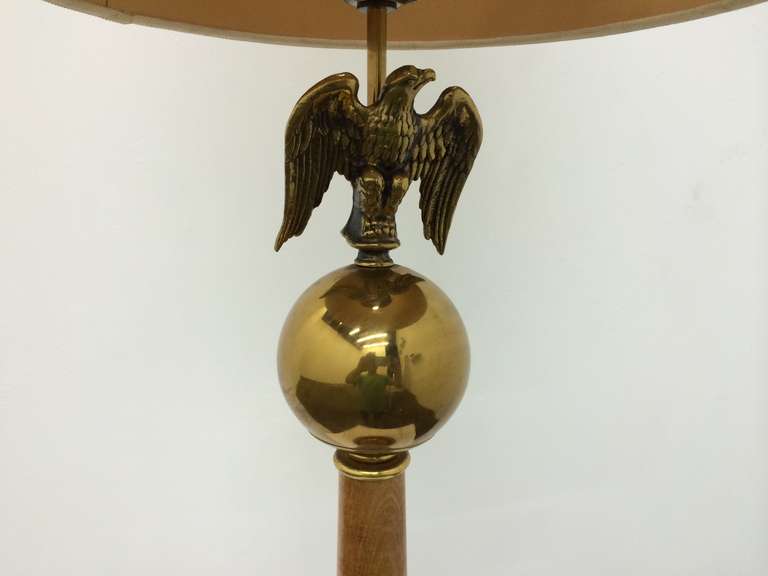 Hollywood Regency Lamp in the Federal Style by Paul Hanson at 1stDibs