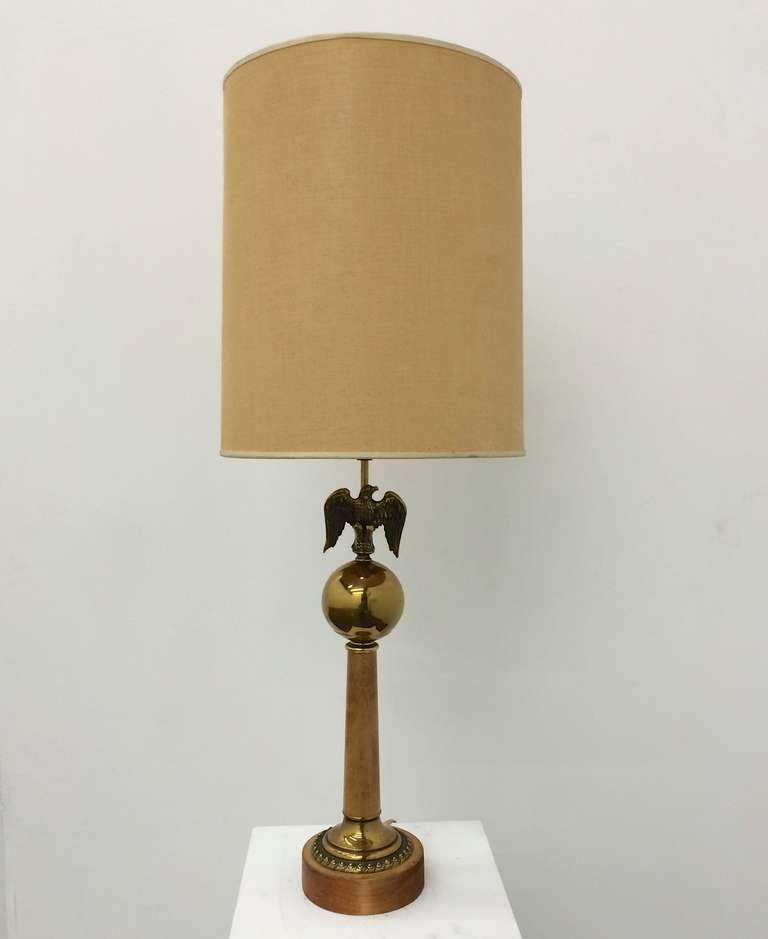 Hollywood Regency Lamp in the Federal Style by Paul Hanson at 1stDibs
