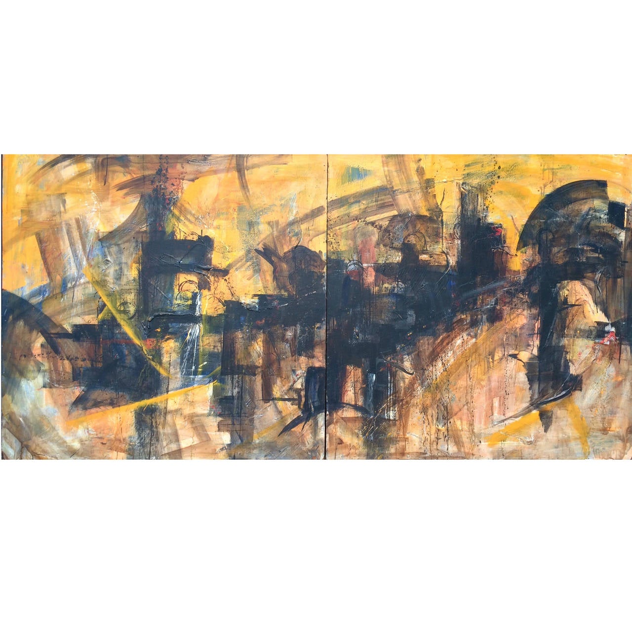 Robert E. Russell Laguna Beach Abstract, 1960s at 1stDibs