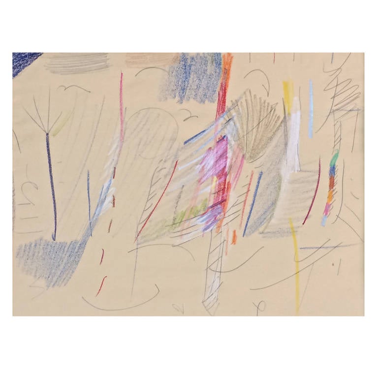 Two 1965 Drawings by Robert Breer at 1stDibs
