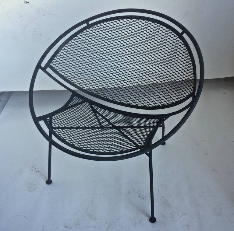 Four Salterini Clamshell Lounge Chairs Designed by Maurizio Tempestini ...