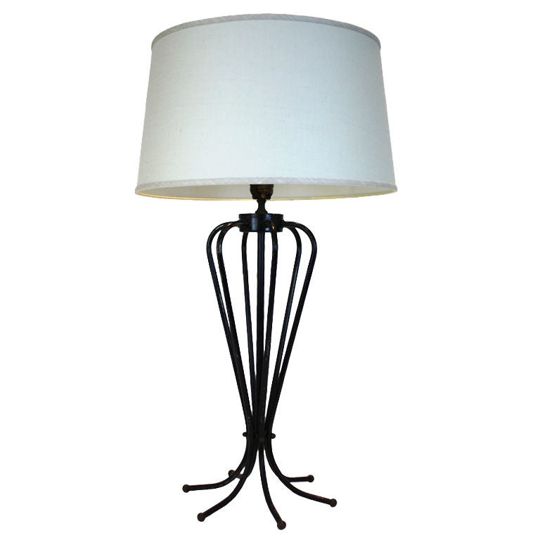 Table lamp - in the manner of Jean Royere at 1stDibs