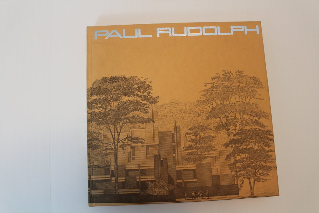 Hardcover Book - Paul Rudolph "Drawings" at 1stDibs