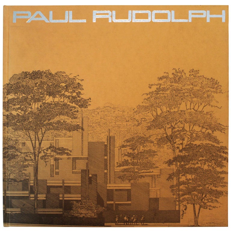 Hardcover Book - Paul Rudolph "Drawings" at 1stDibs
