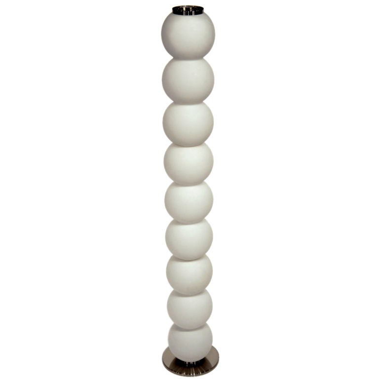 Bubble-Totem Floor Lamp at 1stDibs