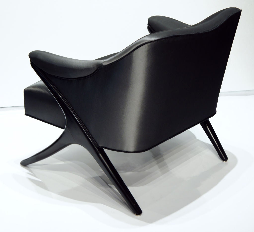 T-Bone Design Armchair For Sale at 1stDibs