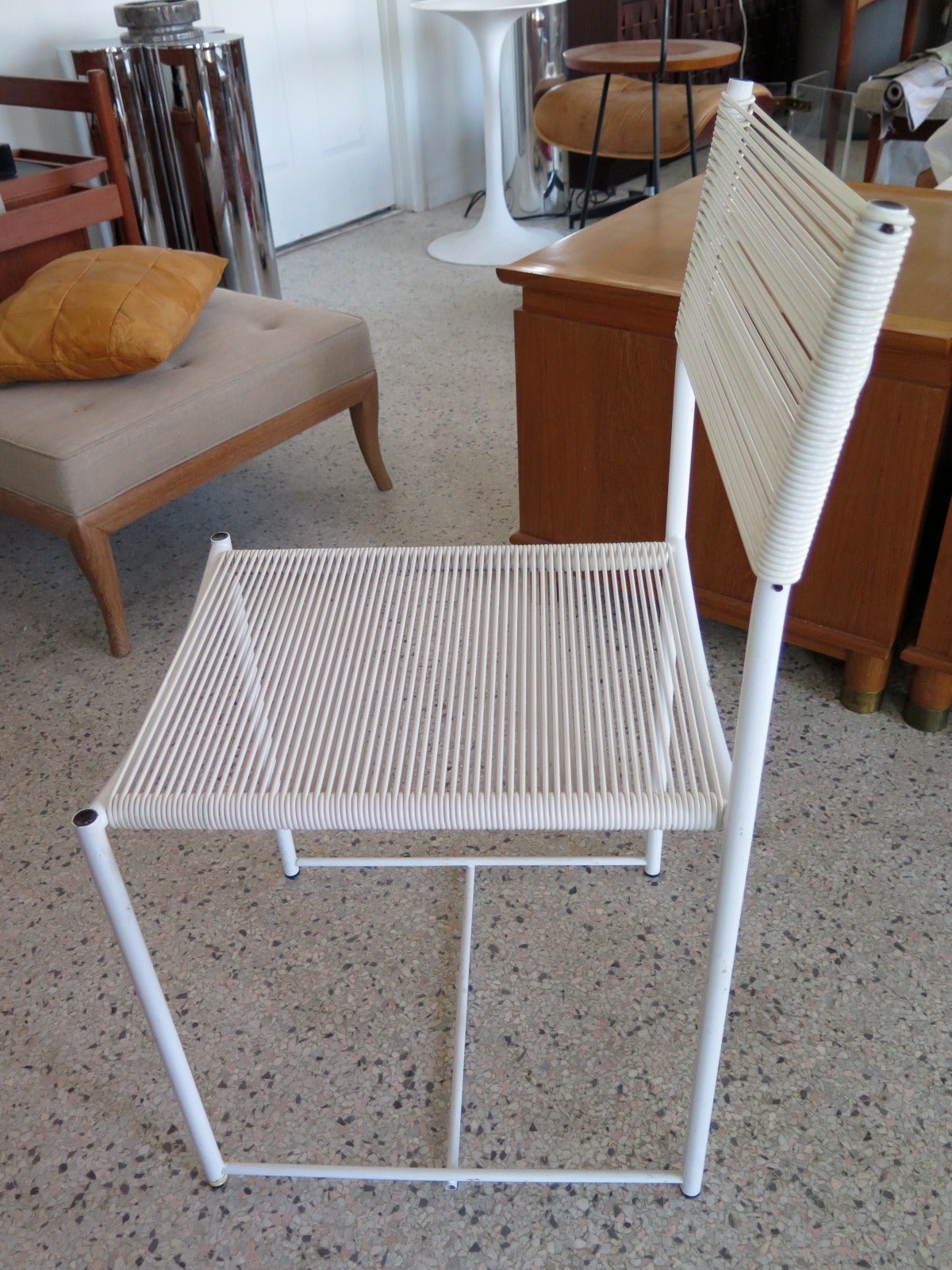 Set of Four Spaghetti Chairs by Giandomenico Belotti for Alias at 1stDibs