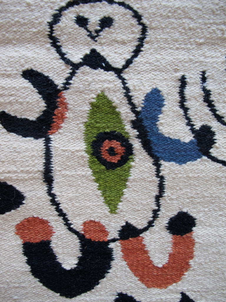A Vintage Miro Style Tapestry at 1stDibs | miro tapestry, joan miro ...