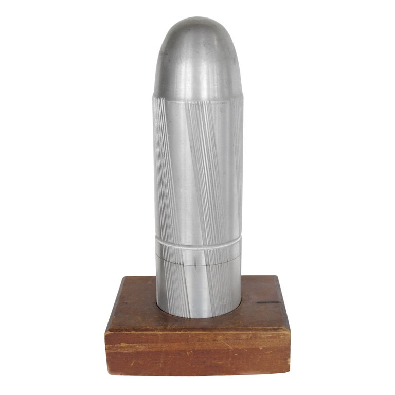 A Vintage Bullet Shaped Architectural Mold For Sale at 1stDibs