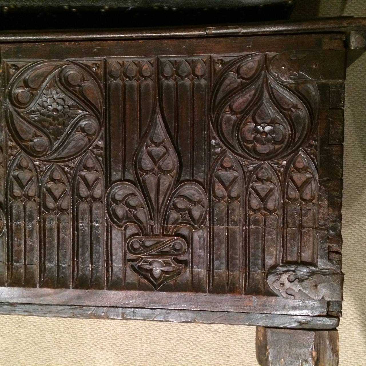 French Gothic Chest at 1stDibs
