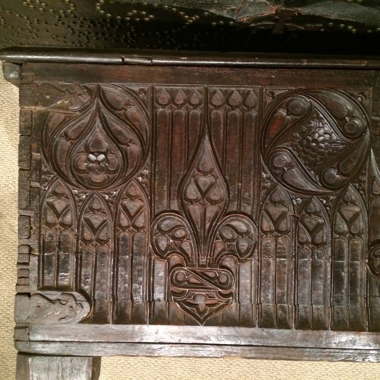 French Gothic Chest at 1stDibs