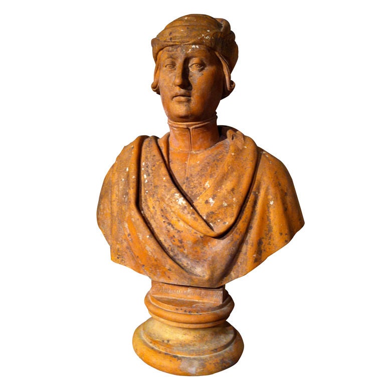 Italian Terracotta Bust at 1stDibs