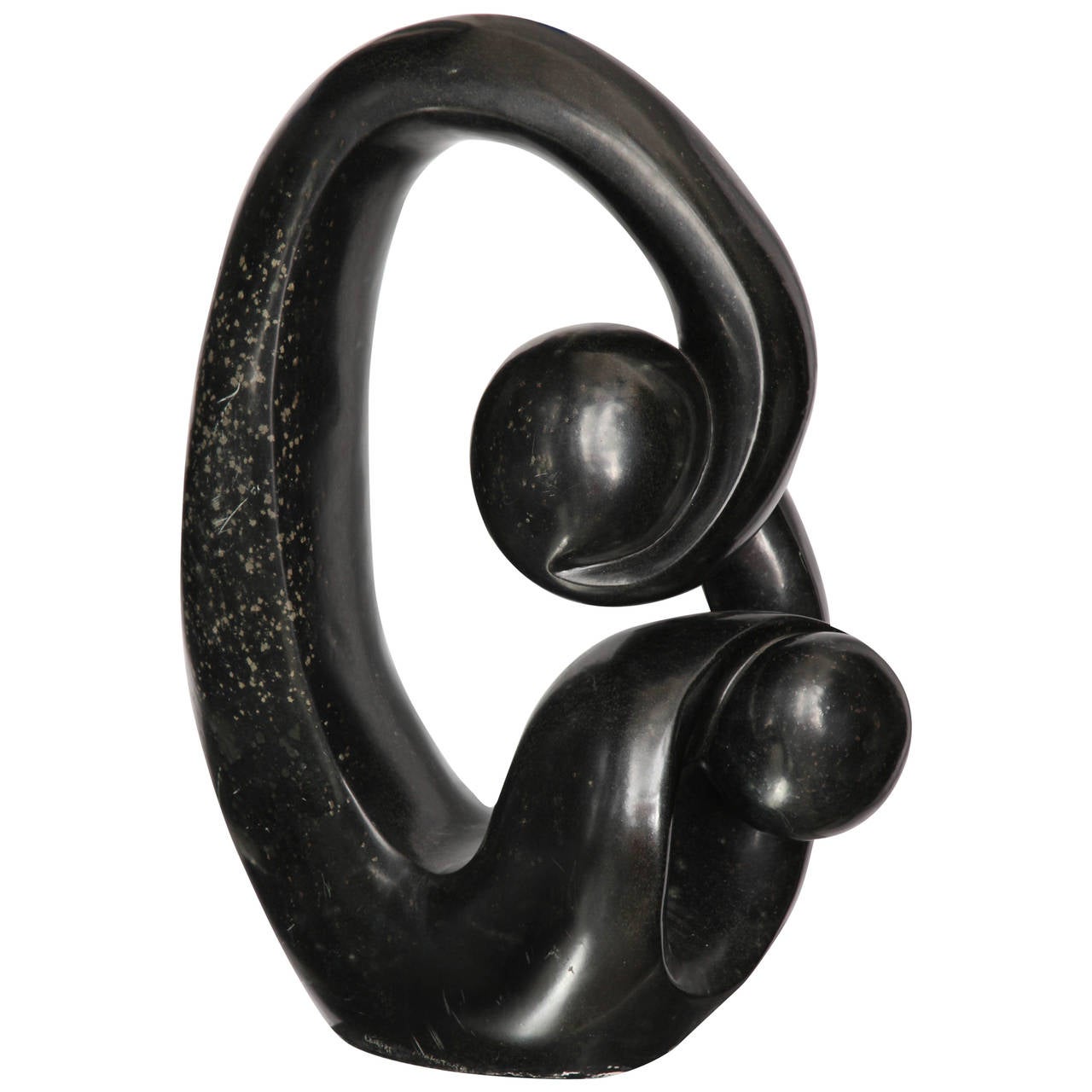 Shona African Modernist Marble Sculpture, Signed Edmore Makotore at 1stDibs