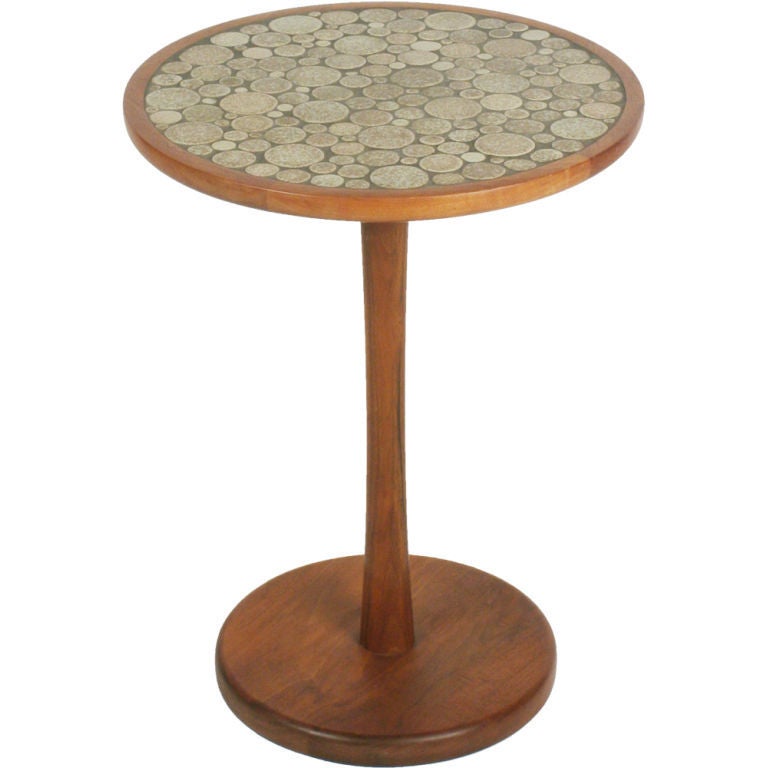 American Ceramic Coins Tile Top Occasional Table by Jane and Gordon ...