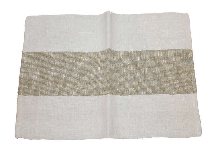 Set of 6 Dansk Linen Placemats at 1stDibs