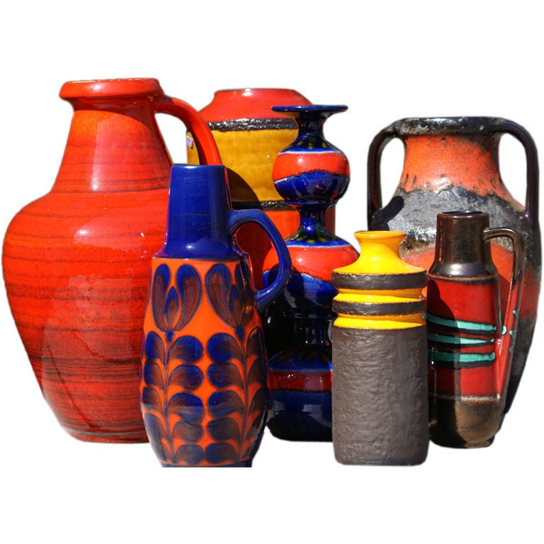 A Wonderful Collecton of Studio Craft 1950-1960s Pottery at 1stDibs