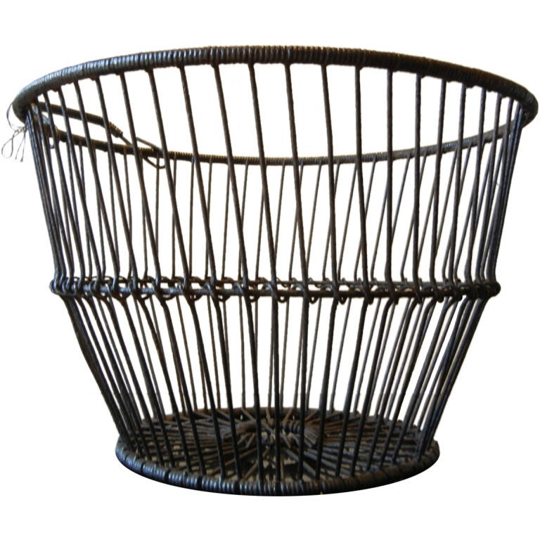 A Long Island, NY Great South Bay Clam Basket at 1stDibs