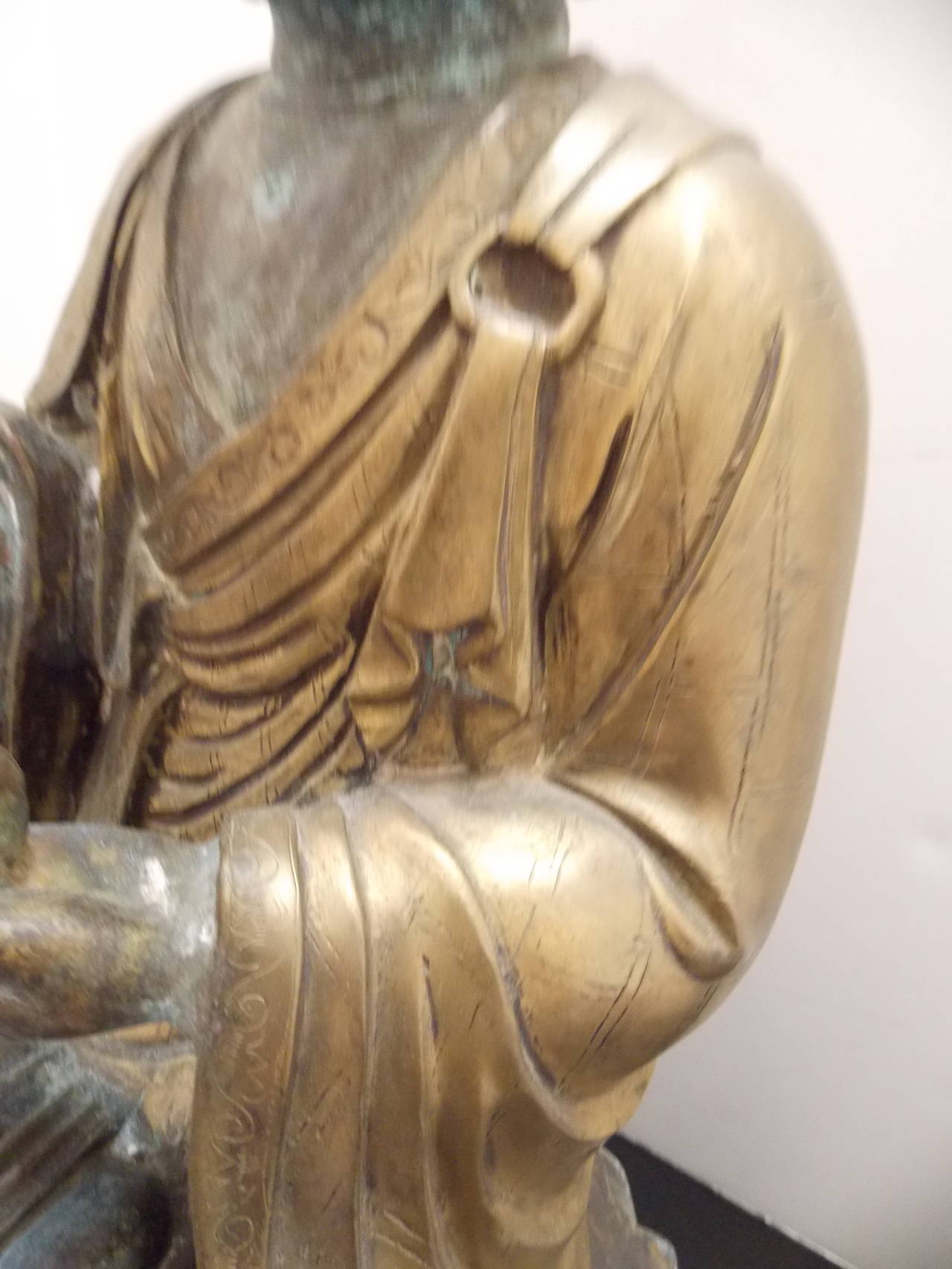 Chinese Bronze and Copper Lohan at 1stDibs | lohan chinese