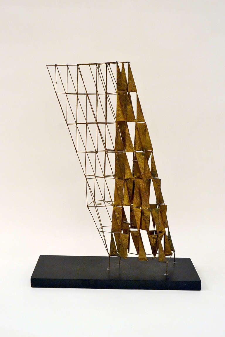 Early Architectural Maquette Structure by Harry Bertoia at 1stDibs