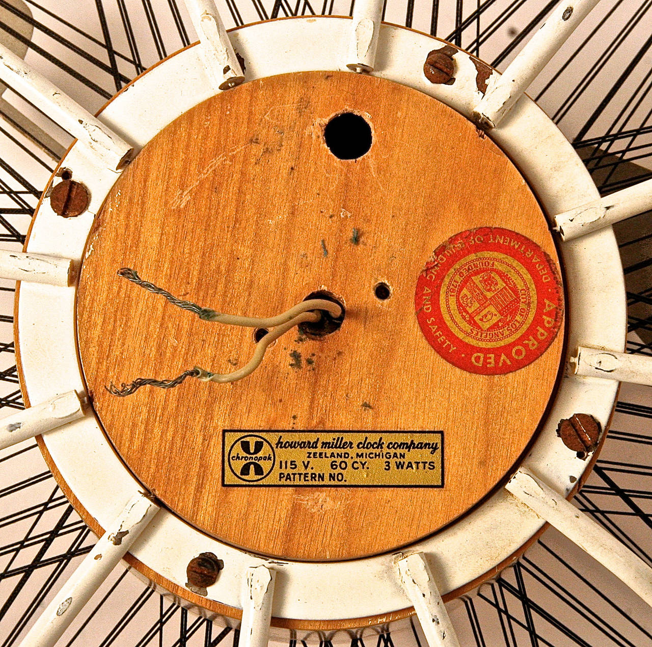 Very Rare George Nelson String Wall Clock at 1stDibs | george nelson ...