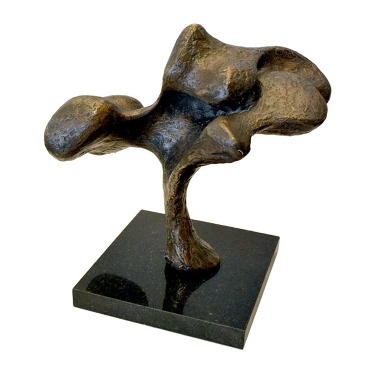 Abstract Bronze Maquette at 1stDibs
