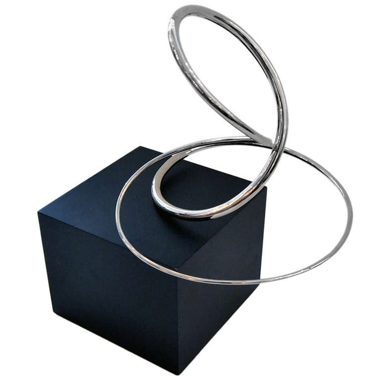 Kinetic Sculpture by Jose de Rivera, b. 1905-1985 USA at 1stDibs