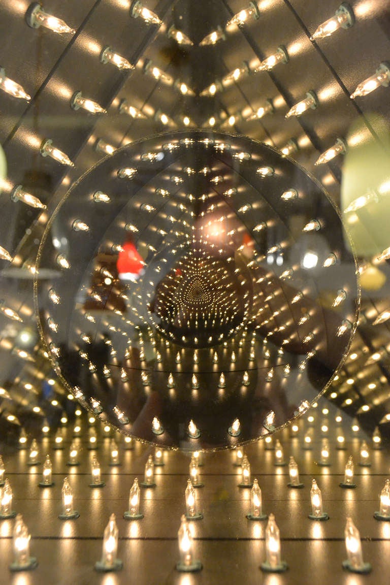 Triangular Infinity Art Mirror at 1stDibs